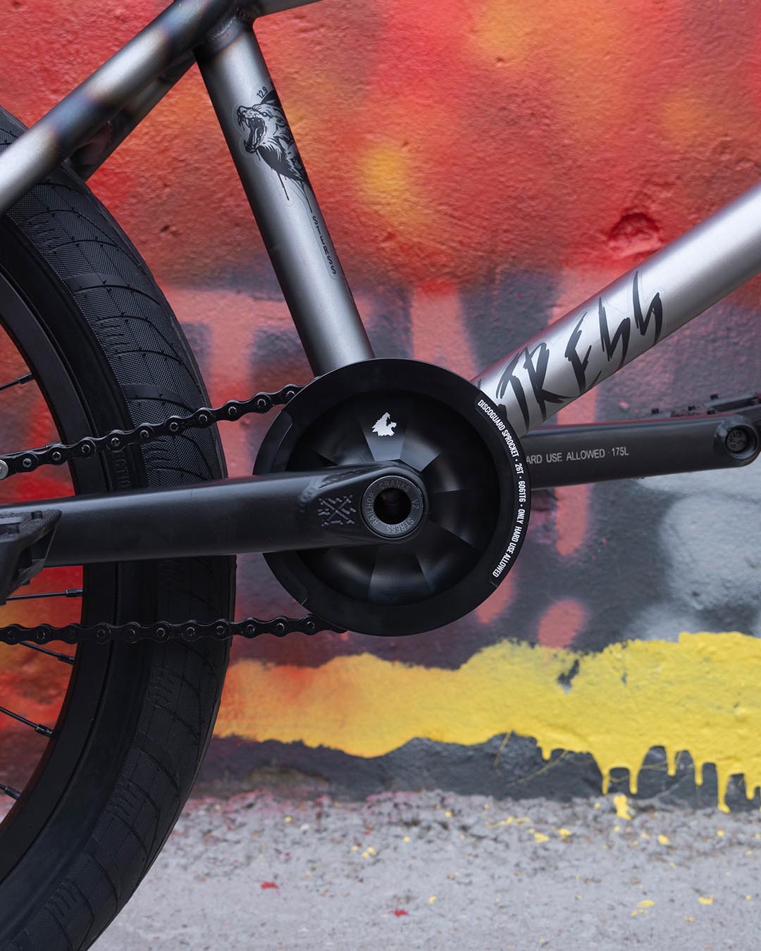 Купить bmx шатуны STRESS RAILHOP